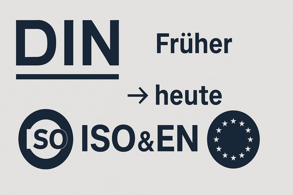 DIN, EN oder ISO? – Warum alte DIN-Normen heute nicht mehr ausreichen
